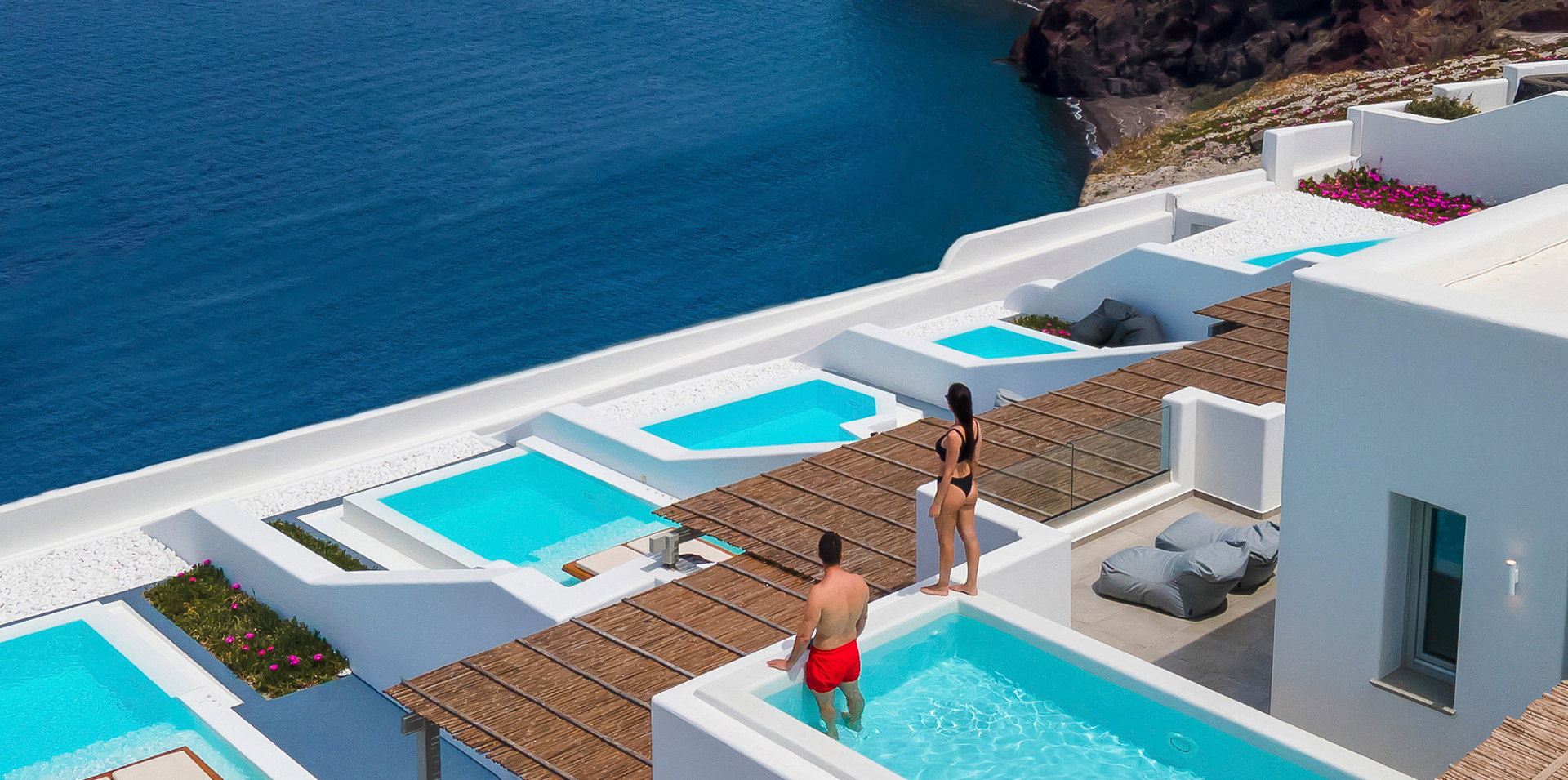 Location and Access - Phos hotel Santorini